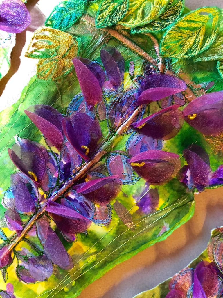 'Mixed Media Triptych' - Machine Embroidery 3 Day Course*new dates ...