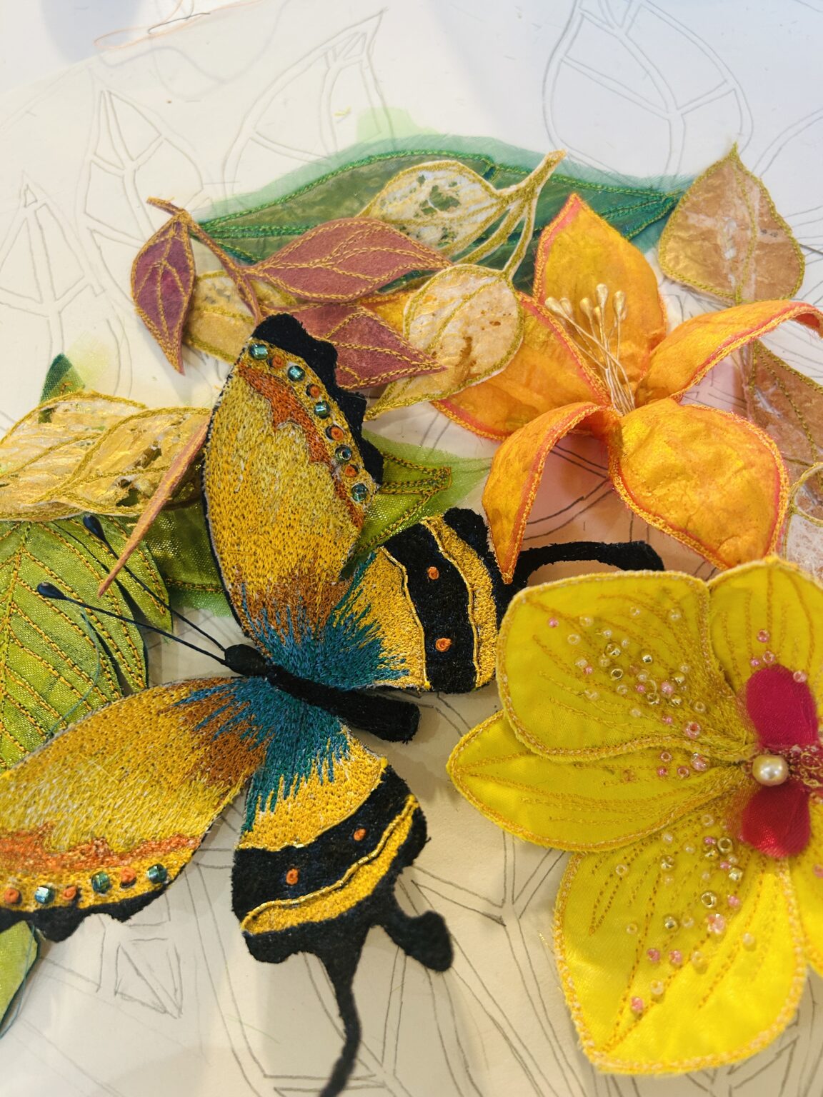 'Sumptuous Soldering II'- A Machine Embroidery Course *2025 - Alexandra ...